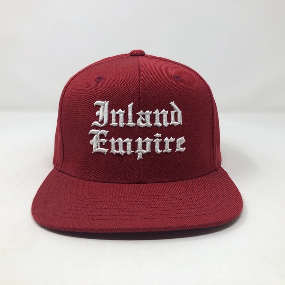 Unbranded | Accessories | The Ie Inland Empire Cali Maroon Snapback Hat ...